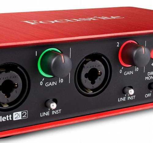 Focusrite Scarlett 2i2 2nd Gen