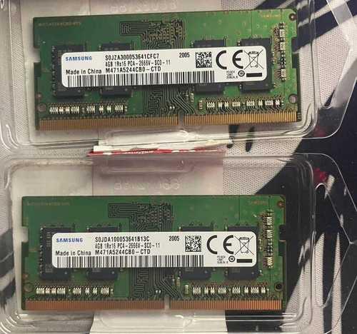 Оперативная память для ноутбука ddr4 2gb и 4gb   h