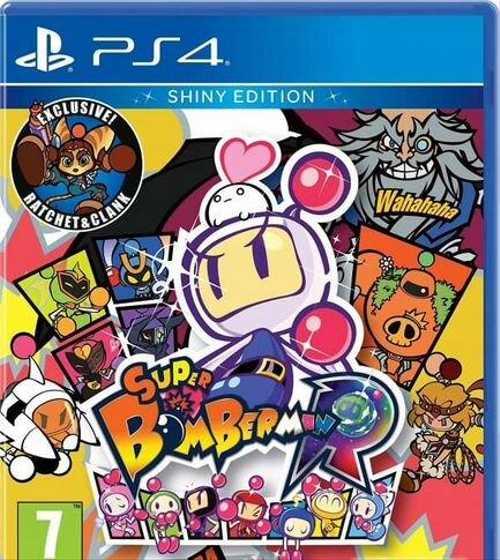 Super Bomberman R - Shiny Edition (PS4, англ, бу)