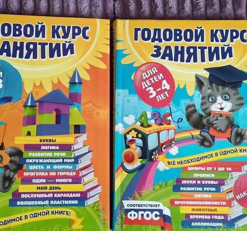 Годовой курс занятий 2-3 и 3-4