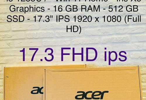 Acer Aspire 17, A517-53, i5/16/512