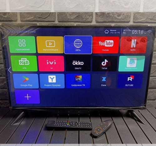 Новый Телевизор SMART TV Samsung 32" Голосовой