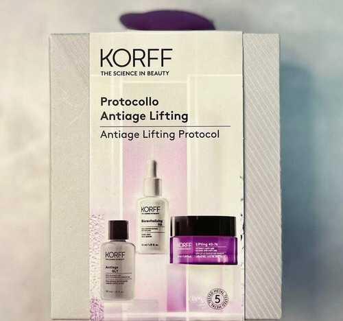 Набор для лифтинг эффекта korff antiage lifting