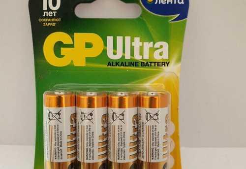 Батарейки GP Ultra AA / AAA алкалиновые