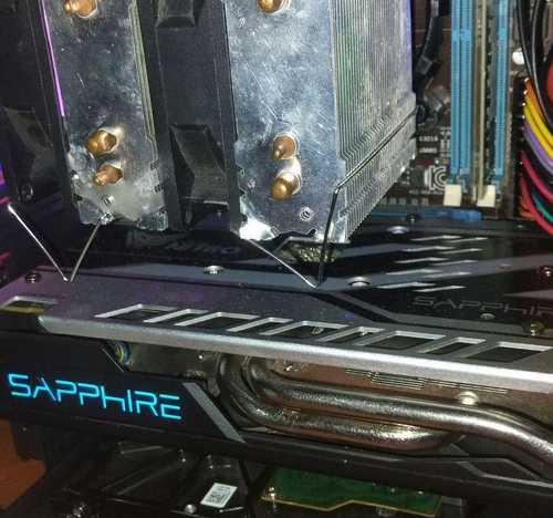 Видеокарта rx580 8gb sapphire nitro