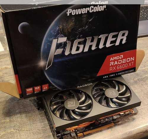 Видеокарта amd rx 6600 PowerColor