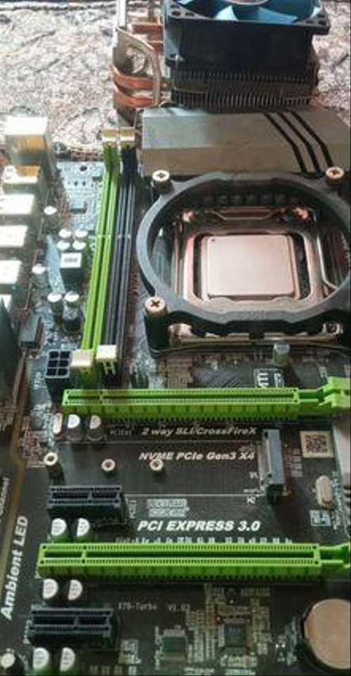 Материнская плата lga 2011 x79 turbo +Xenon 1650