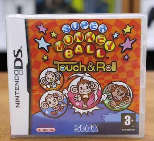 Super Monkey Ball Touch&Roll (DS, англ)
