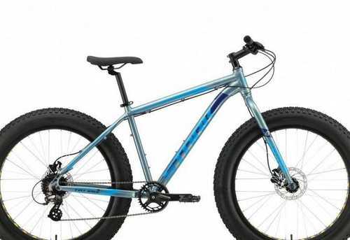 Велосипед Stark'24 Fat 26.2 HD серый/голубой 20"