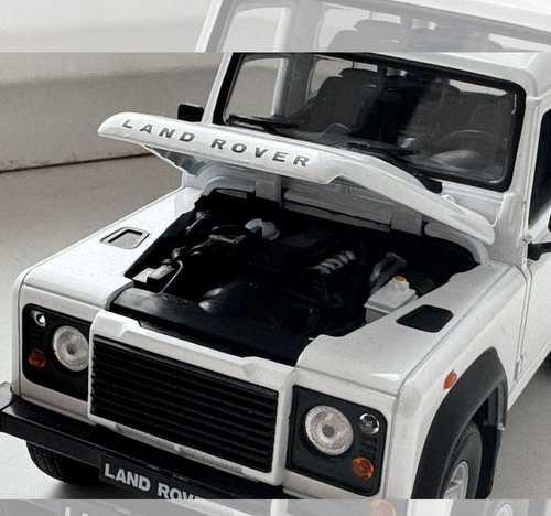 Сборная модель металл от weely 1:24 land rover