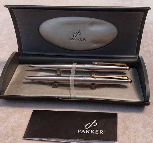 Набор шариковых ручек Parker 45 K41, Stainless Ste