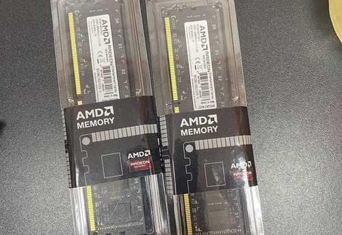 Оперативная память AMD DDR3 8gb 1600mhz