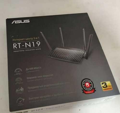 Wi-Fi роутер asus RT-N19