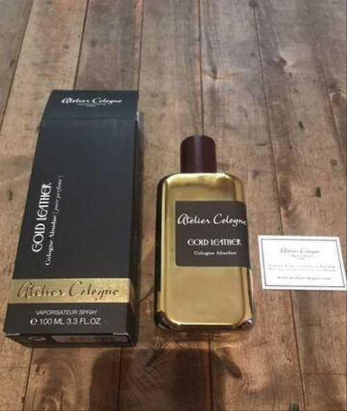 Atelier Cologne Gold Leather оригинал