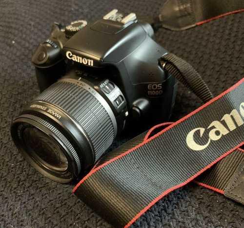 Зеркальный фотоаппарат canon eos 1100d