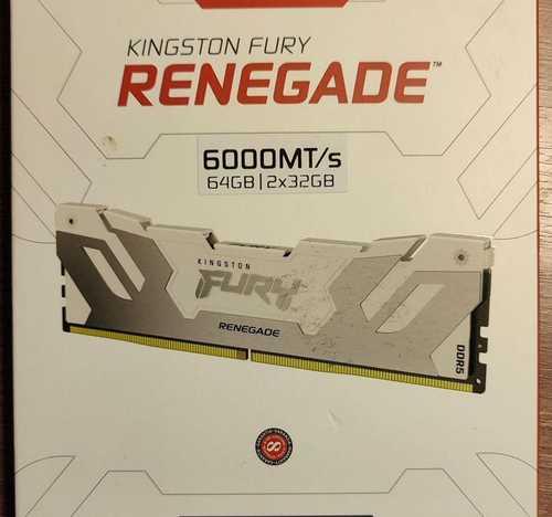 Оперативная память Kingston Fury Renegade, 64 Гб D