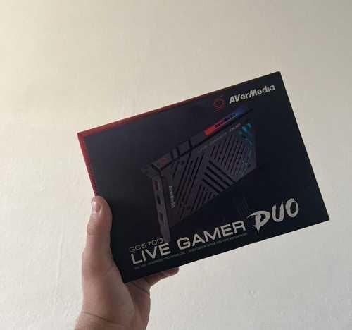 Карта видеозахвата AVerMedia Live Gamer DUO