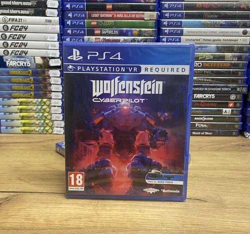 Wolfenstein Cyberpilot PS4 New