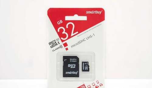 Карта памяти Smartbuy microsdhc 32Gb