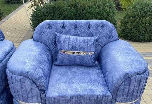 Угловой диван с креслом Манго
