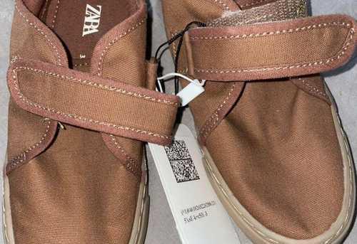 Zara новые туфли кеды ботинки 33