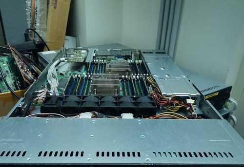 Сервер Supermicro e5-2650 / x9drw-3ln4f+ / ssd