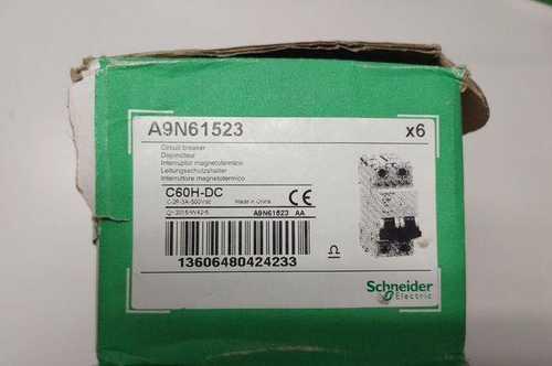 Schneider Electric A9N61523 C60H-DC 2П 3А 10кА