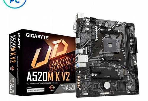 Материнская плата AM4 gigabyte A520M K V2