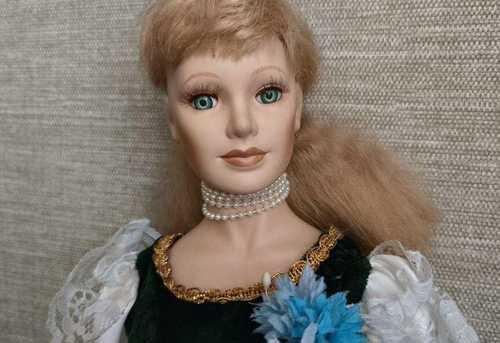 Кукла фарфоровая, коллекционная, немецкая