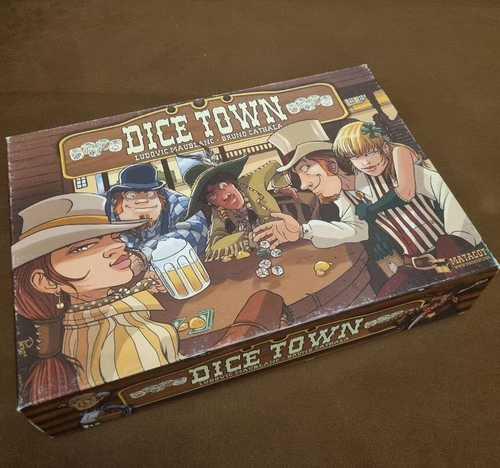 Настольная игра Dice Town   2 дополнения