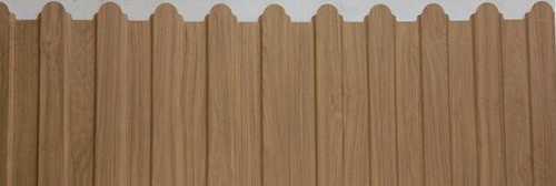 Профнастил под дерево медовое дерево