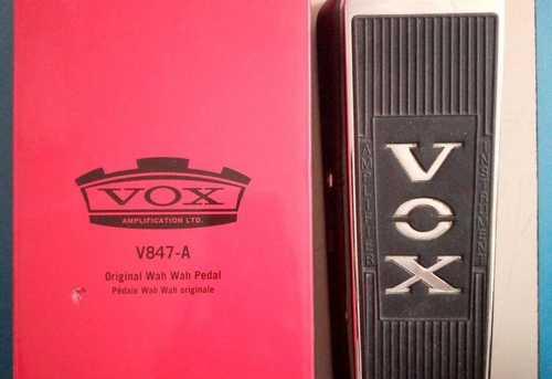 Vox V847 Wah