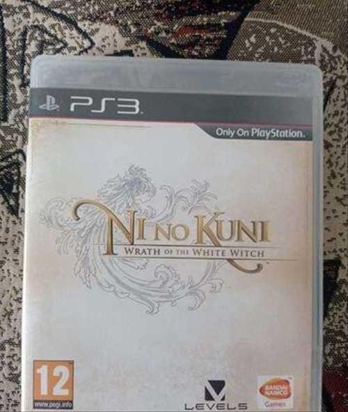 Ni no Kuni Wrath of the White Witch - диск PS3