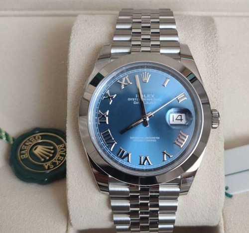 Rolex Datejust 41 mm Azzurro Blue Dial 126300-0018