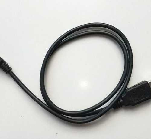 Кабель miniUSB - USB черный 0,63 м