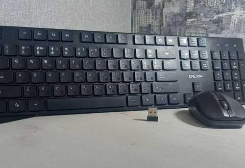 Набор клавиатура+мышь dexp KM-1209BU