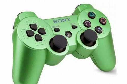 Геймпад DualShock 3 sixasix для PS3 (Зеленый)