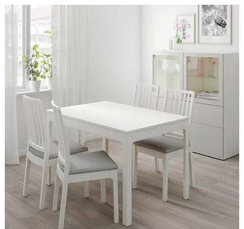 Стол IKEA ekedalen раздвижной (Новый)