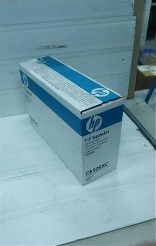 Картридж HP CE505XC