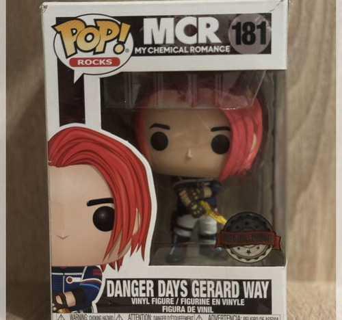 Funko Pop Rocks MCR Danger Days Gerard Way 181