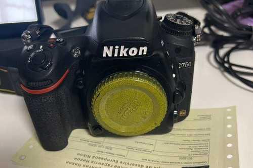 Nikon d750 body (пробег 136178)