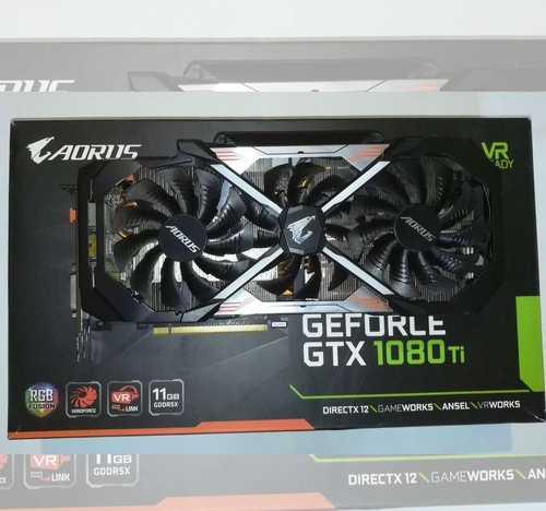 Видеокарта gtx 1080Ti 11gb Gigabyte Aorus