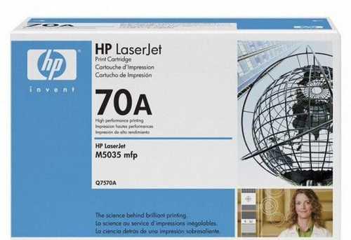 Картридж лазерный HP 70A Q7570A черный (15000стр.)