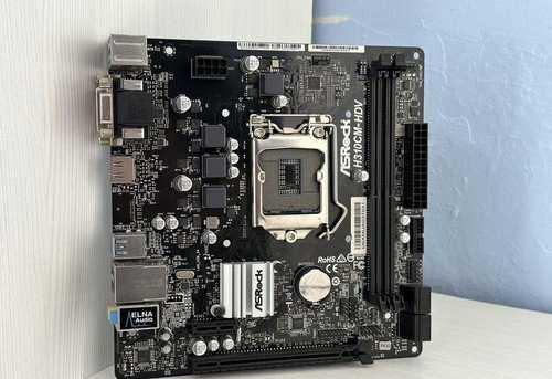 Материнская плата AsRock H310CM-HDV 1151v2