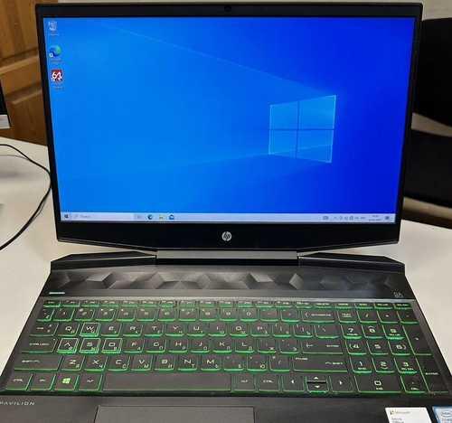 Игровой ноутбук HP pavilion gaming i5 1650 4gb