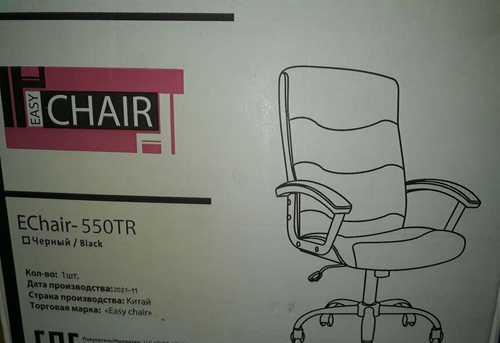 Кресло руководителя EChair - 550TR чёрное