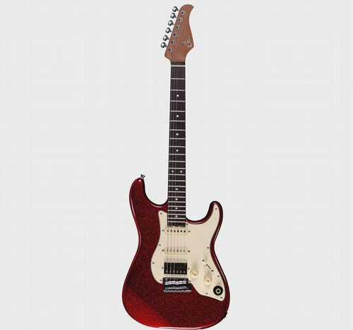 Электрогитара Mooer gtrs Standard S800 Red со встроенным процессором