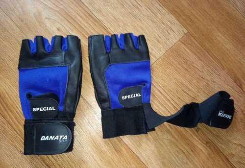 Перчатки кожаные для фитнеса Danata Star "XL"