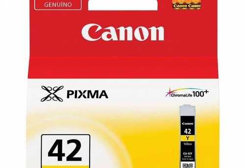 Картридж Canon CLI-42 Y Струйный Желтый 13мл, 6387
