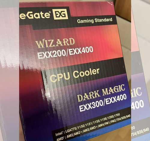 Кулер для процессора ExeGate Dark Magic EXX400